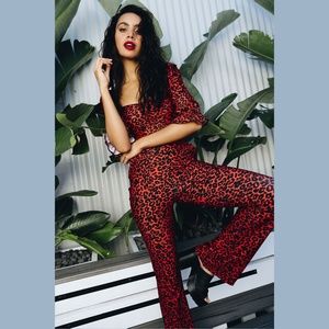 Blackmilk | Pants & Jumpsuits | Blackmilk Electrikitty Red Bootleg ...